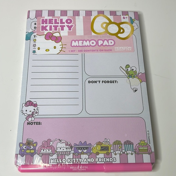 Hello Kitty | Office | New Hello Kitty Memo Pad | Poshmark